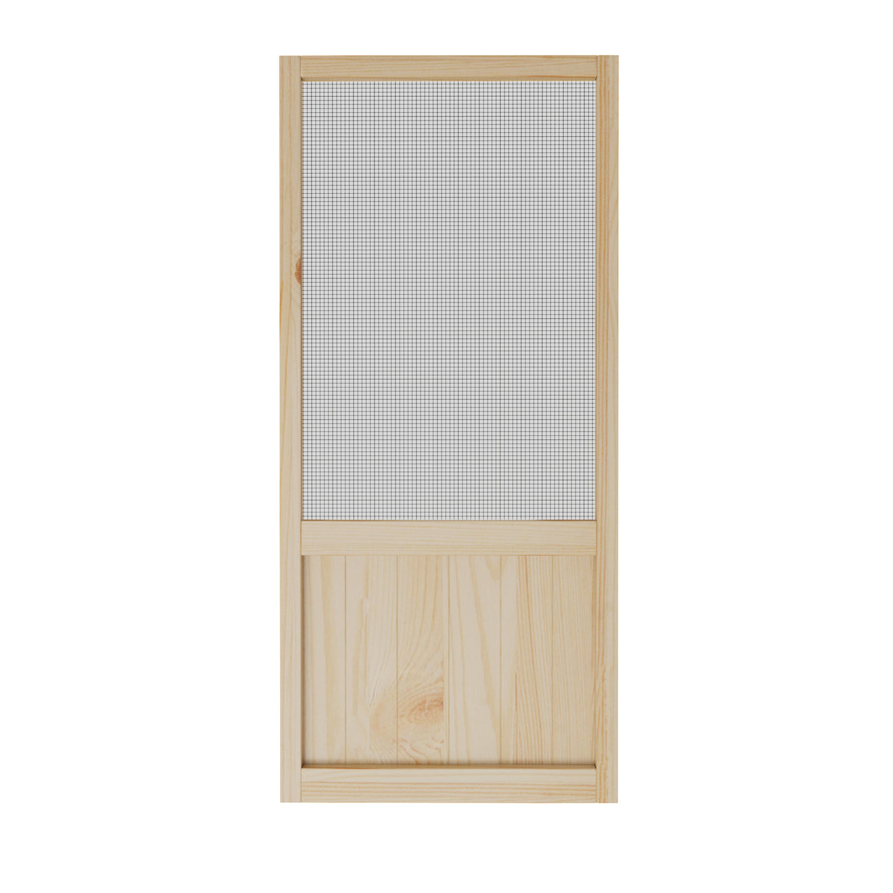 Ark Design Single Universal Paneled Unfinished Pine Wood and Gauze Mes