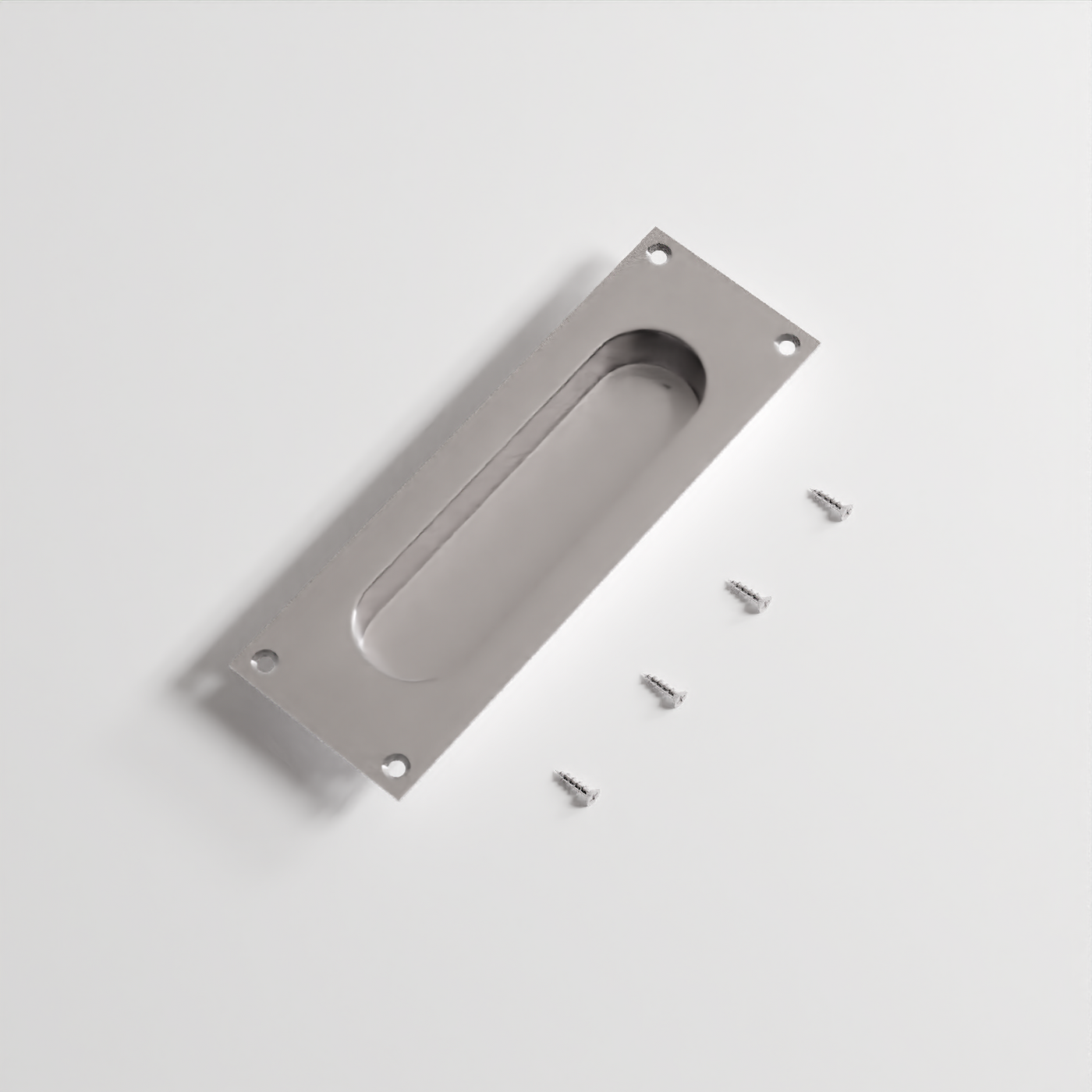 Silver Hidden Handle(Groove Needed)