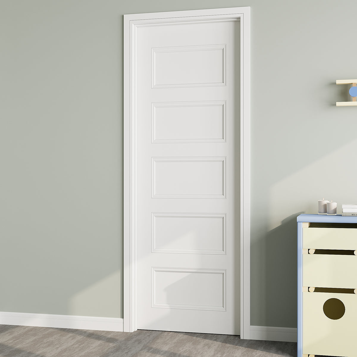 Pre-hung Door / Slab Door, Solid Core Wood with Premium Glass | Ark Design